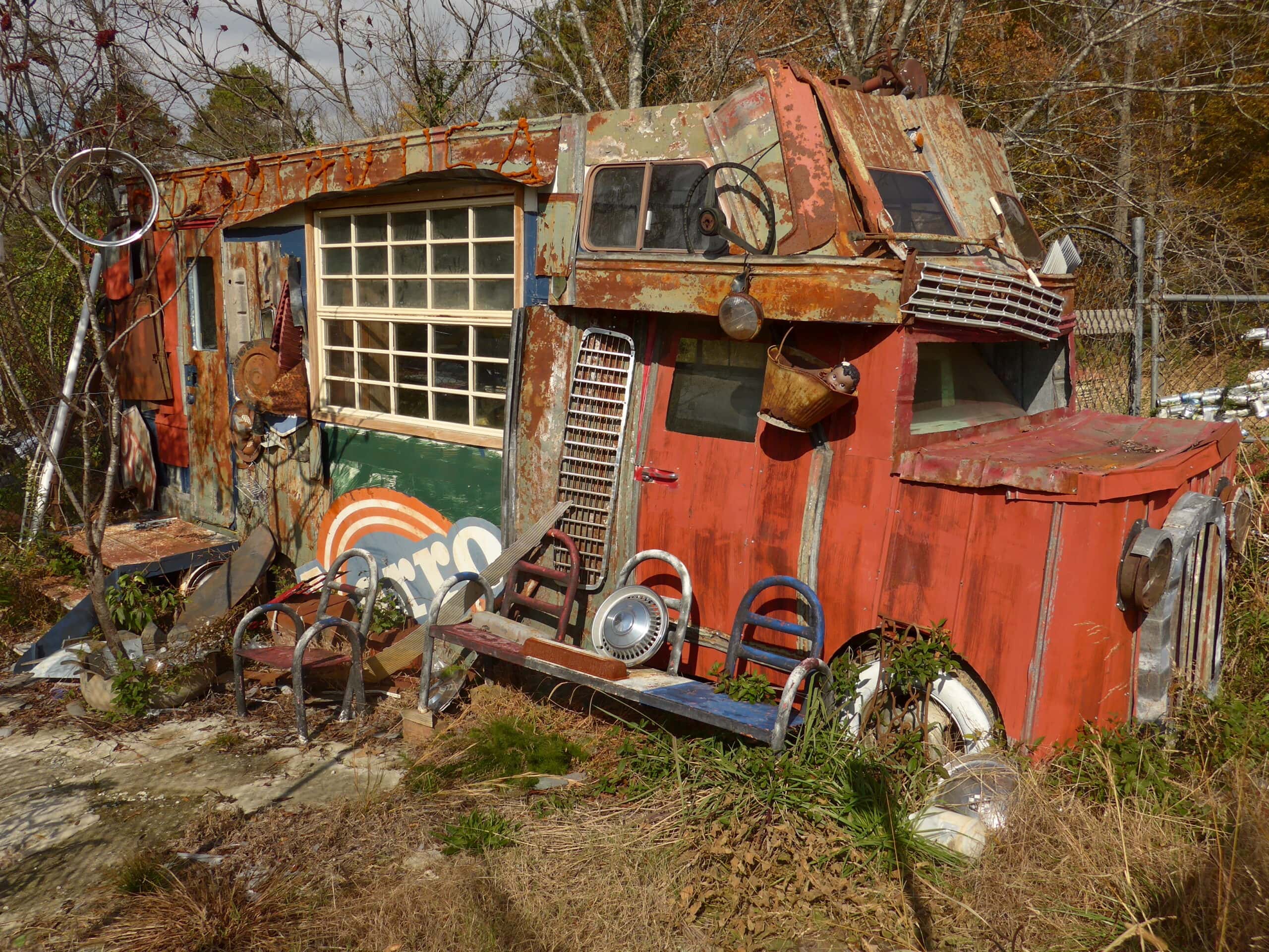 Magic Bus from Ghostland America - James Calemine